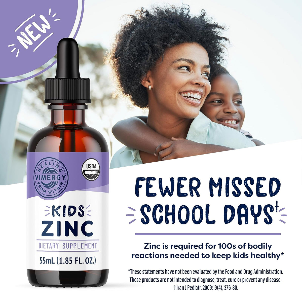 natural zinc for children's health
