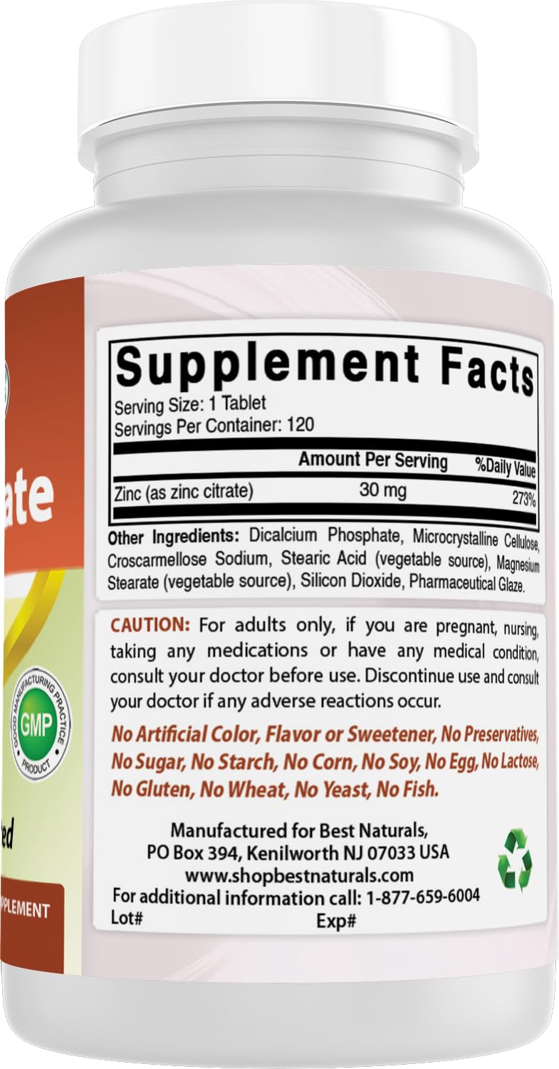 Natural zinc for cold relief