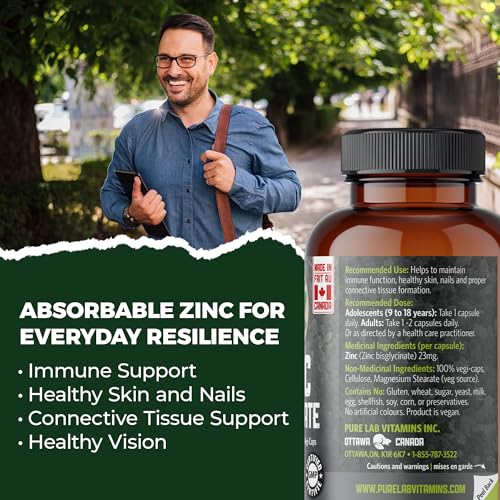 Natural zinc for immune function