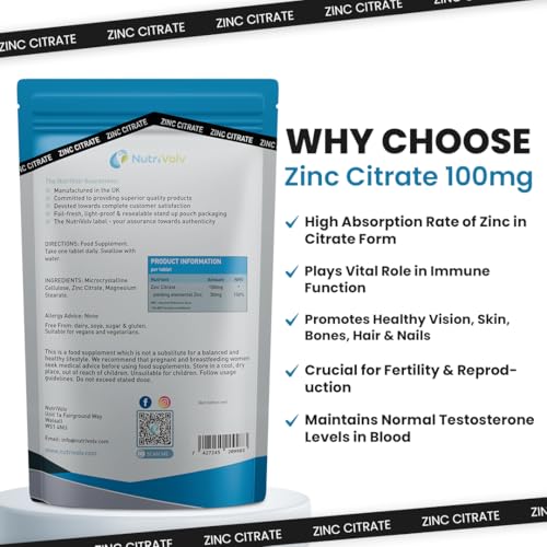 Natural zinc for overall health