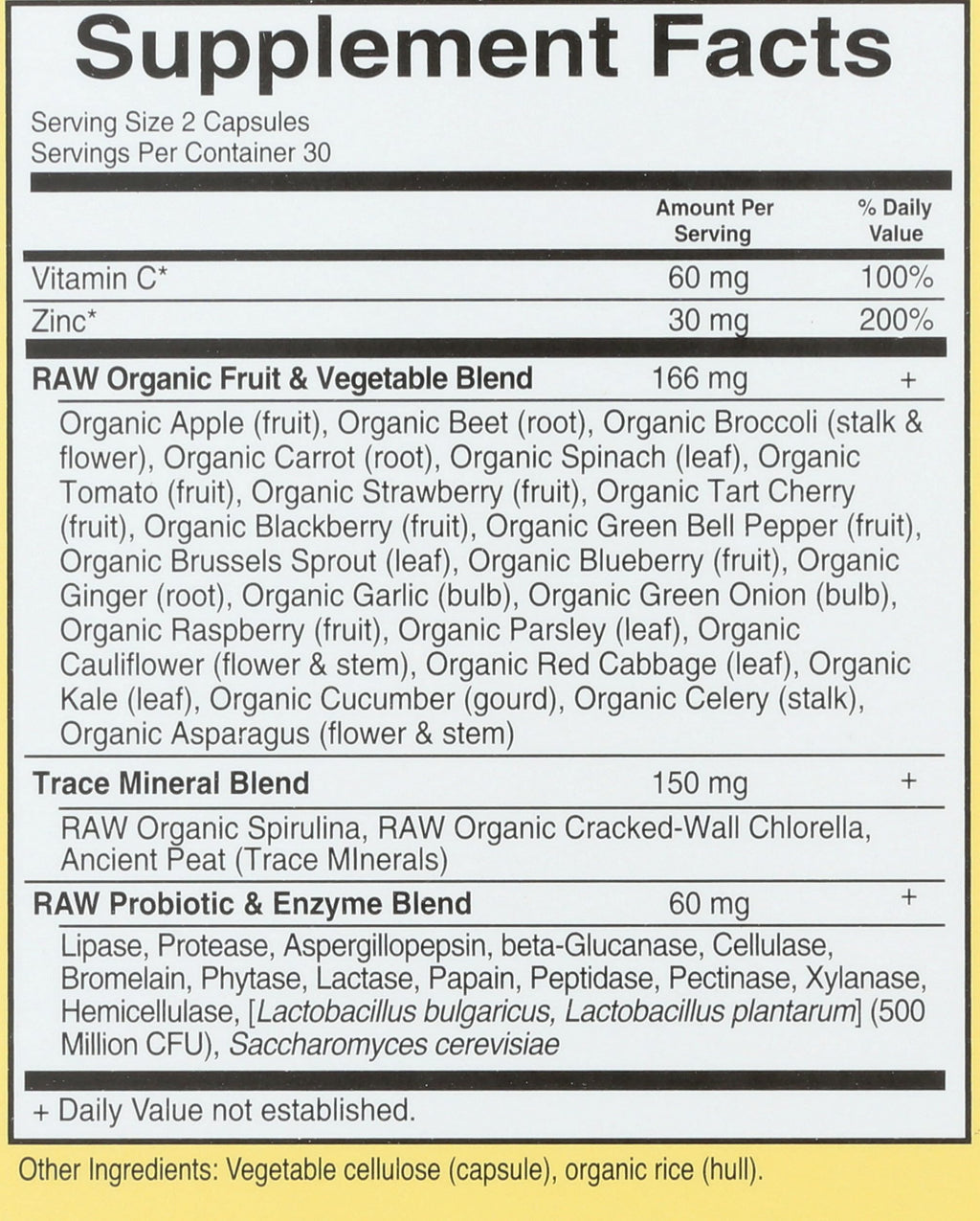 Natural zinc for overall health