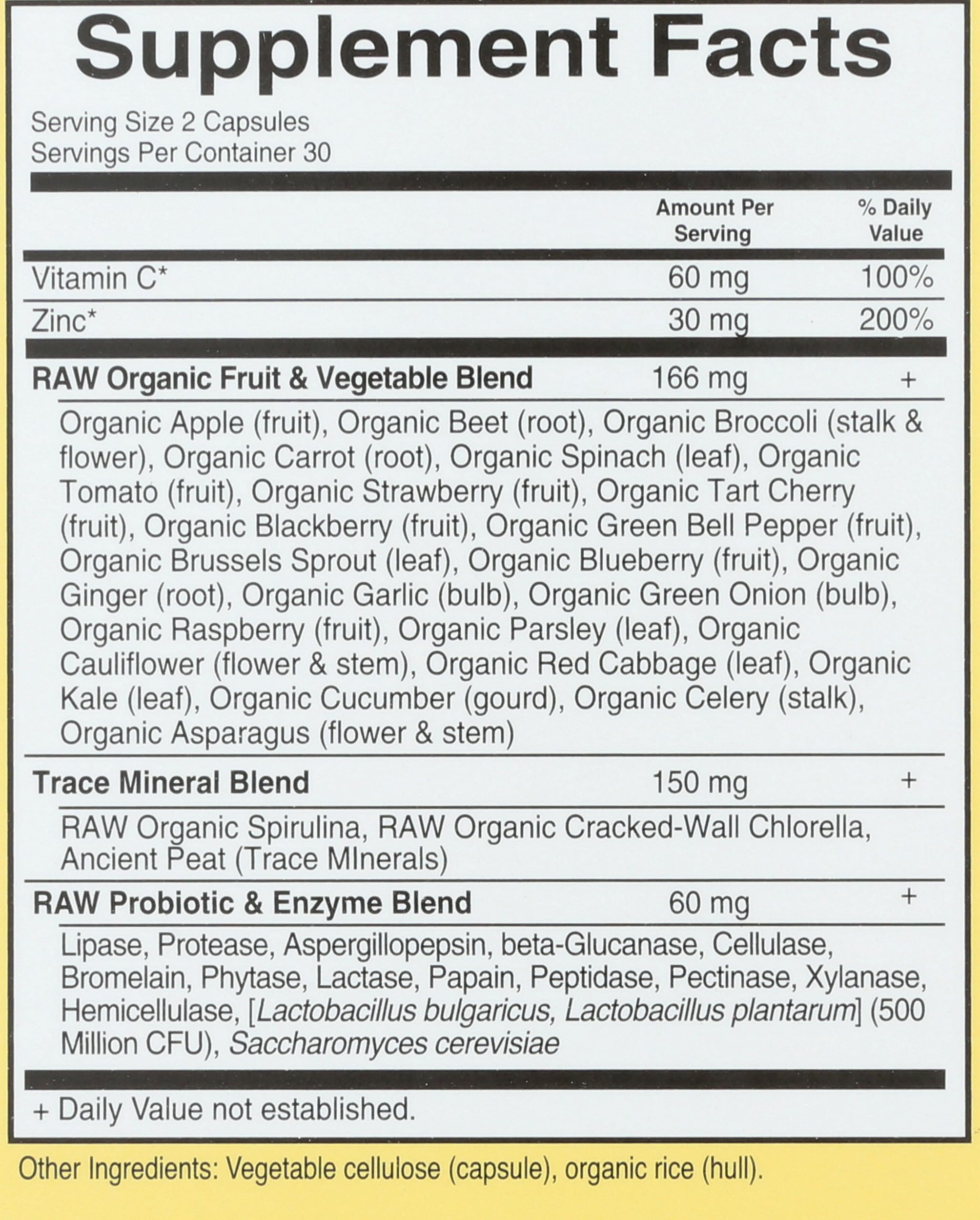 Natural zinc for overall health