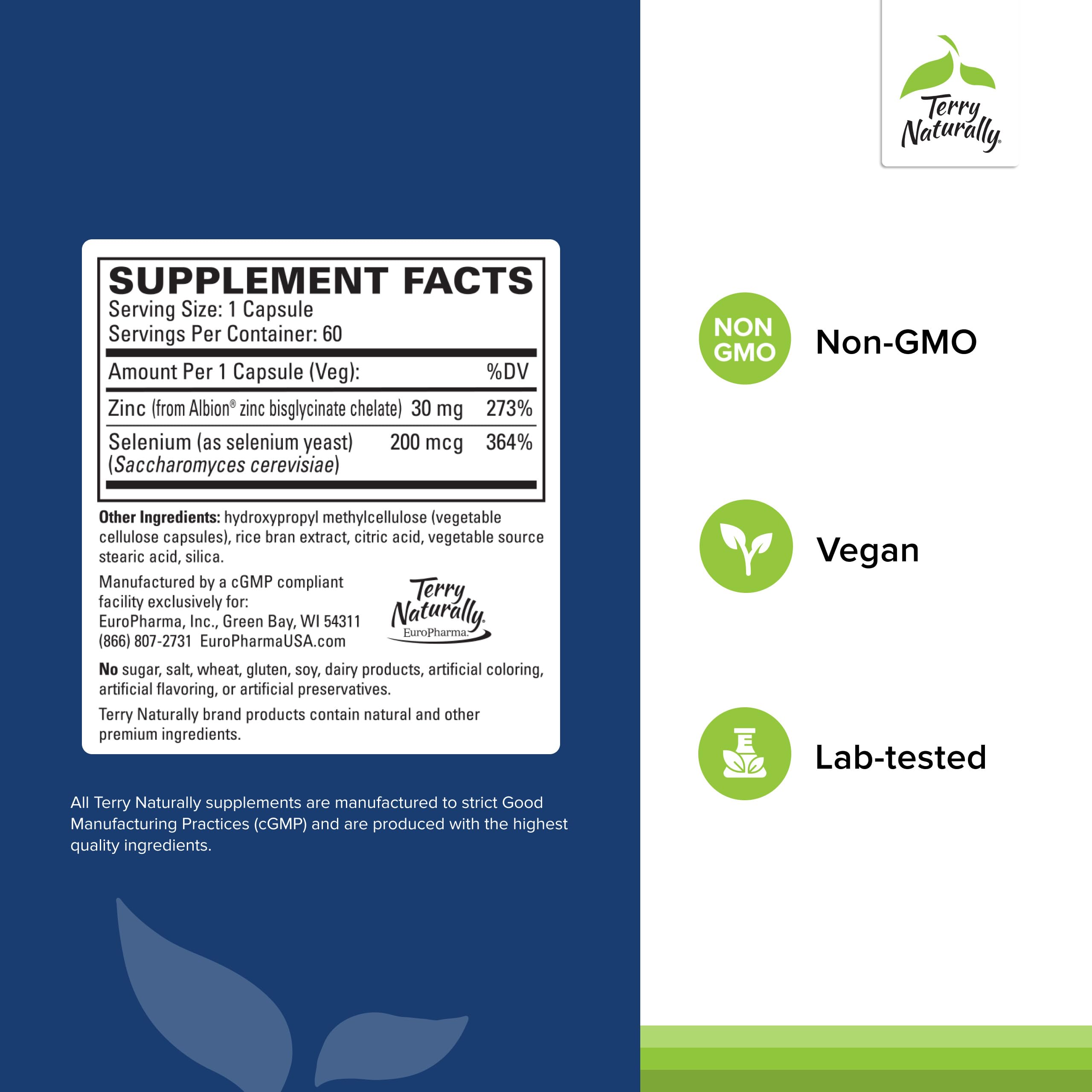 Natural zinc for overall wellness