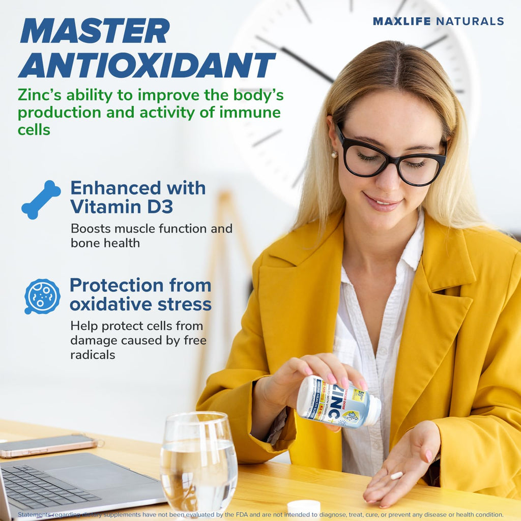 Natural zinc for skin health