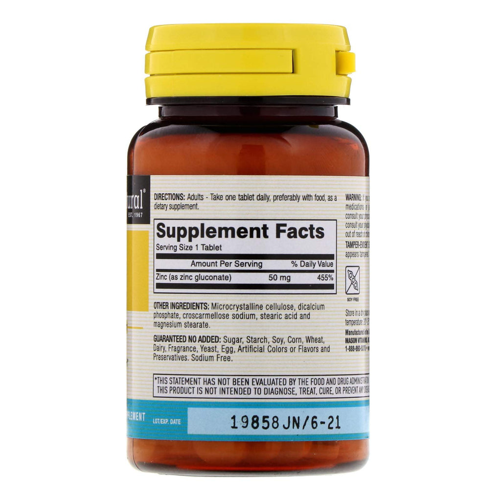 Natural zinc for skin support
