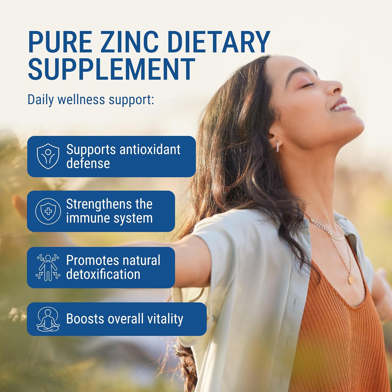 natural zinc for skin support
