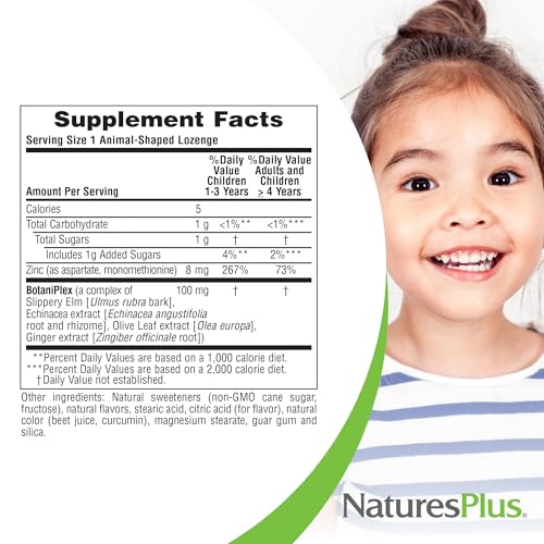 natural zinc gluconate for children