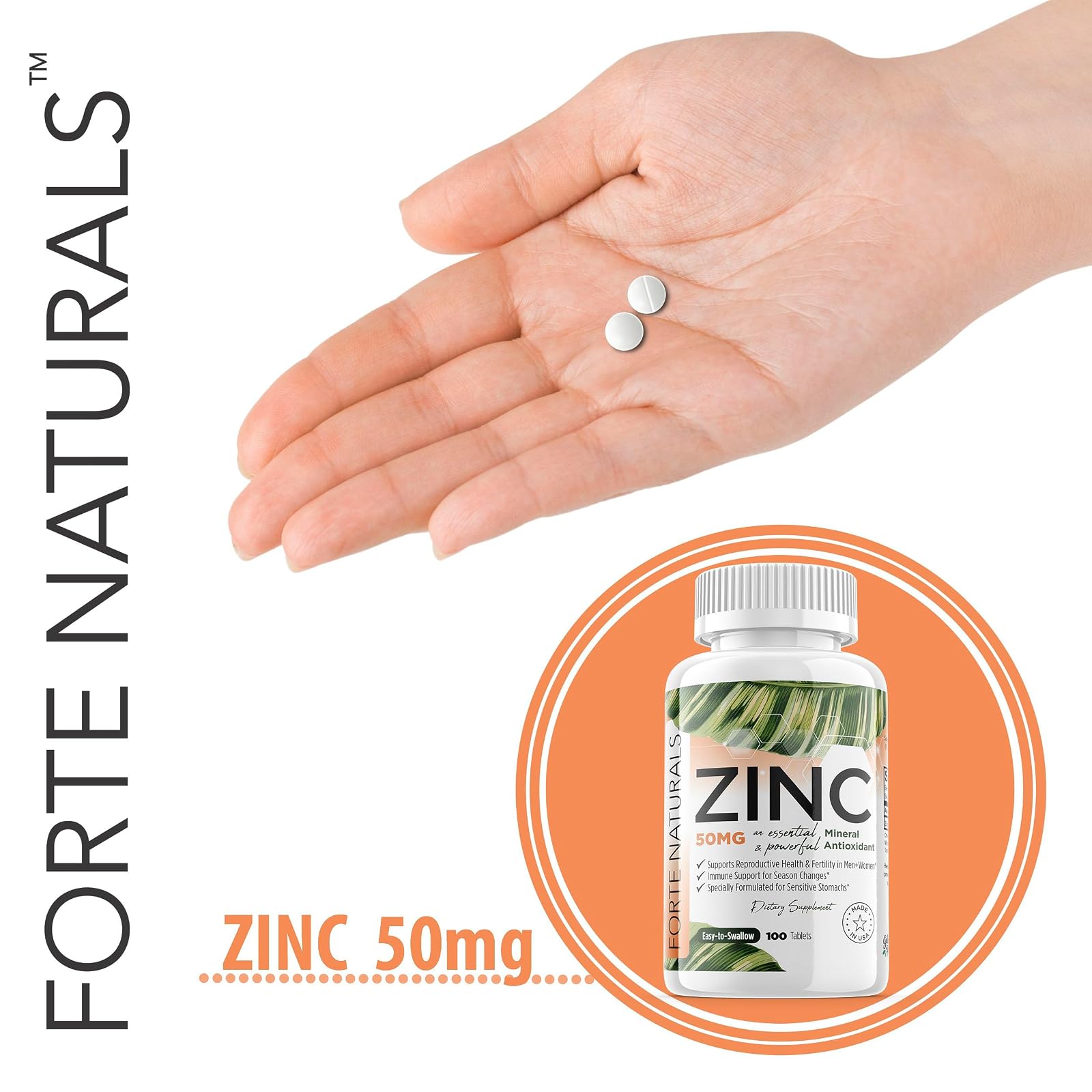 natural zinc gluconate for wellness