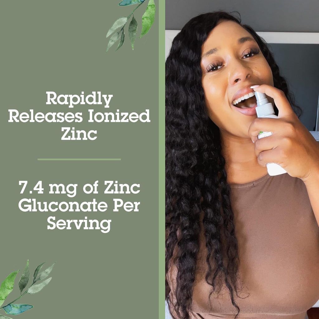natural zinc gluconate throat relief