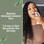 natural zinc gluconate throat relief