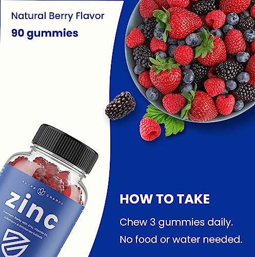 natural zinc gummies for adults