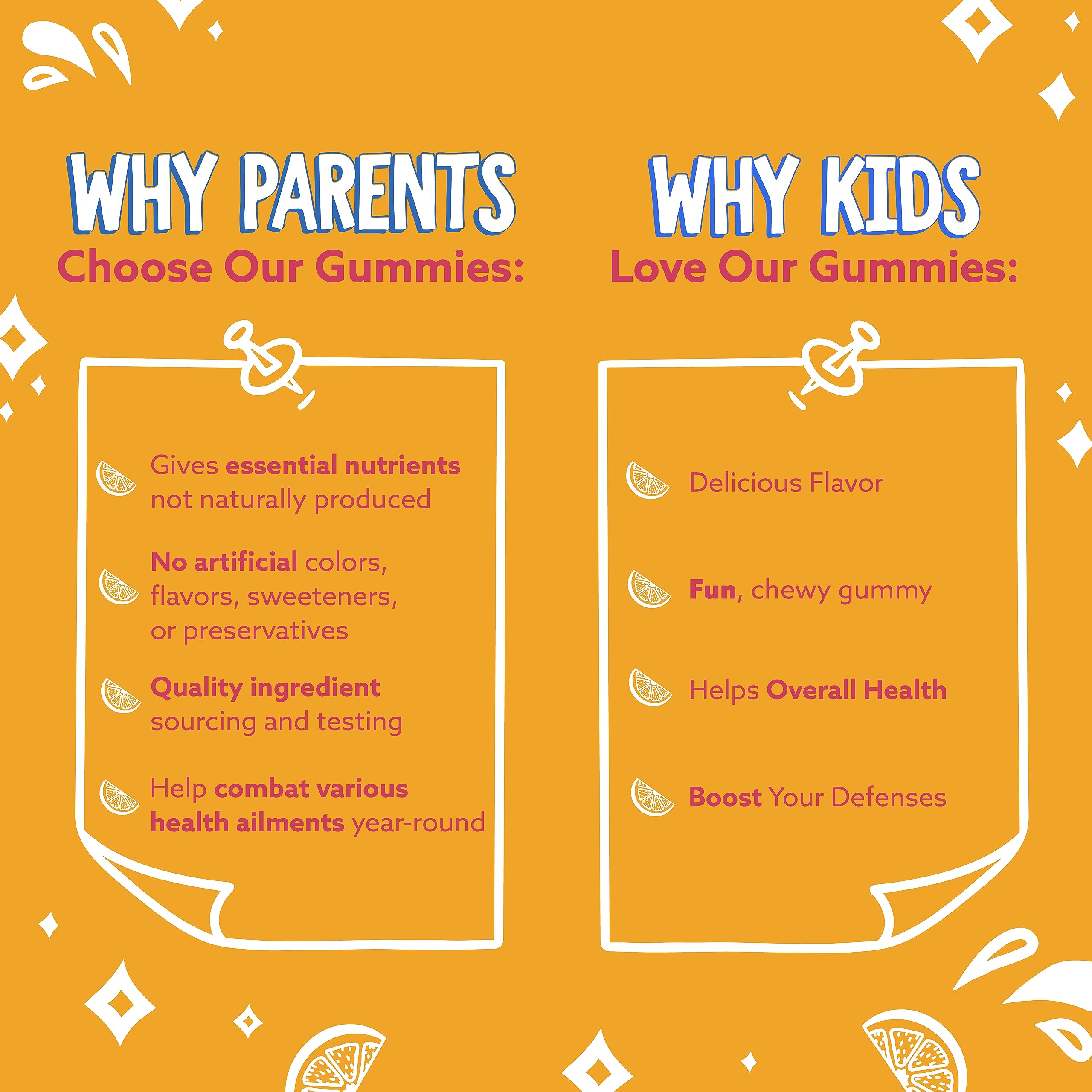 Natural zinc gummies for kids' health