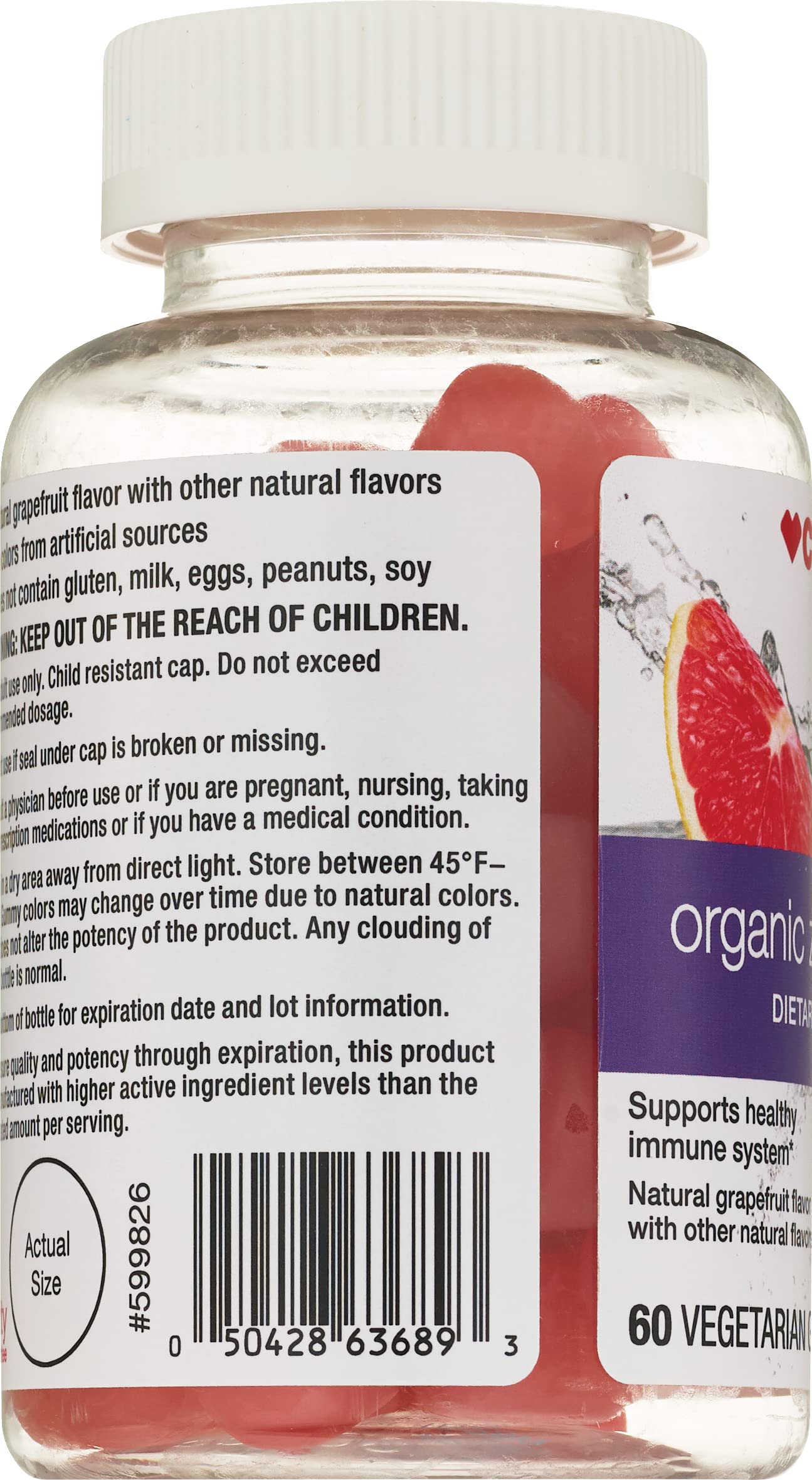 natural zinc gummies for wellness