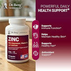 Natural zinc lozenges for cold relief
