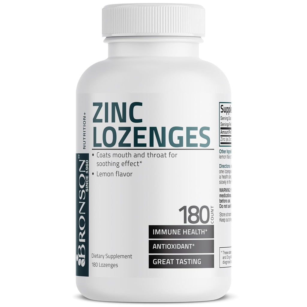 natural zinc lozenges for daily health