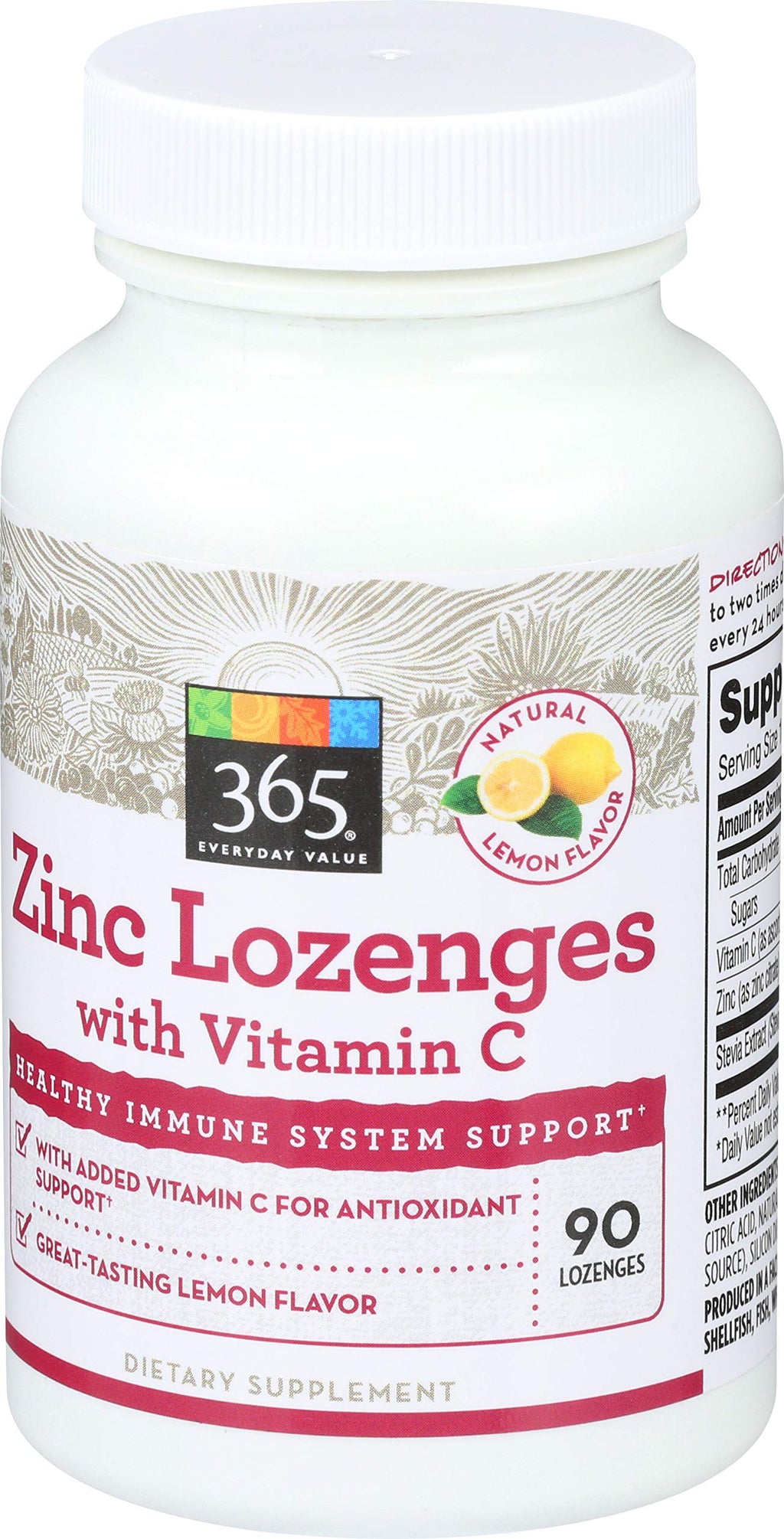 natural zinc lozenges in Canada