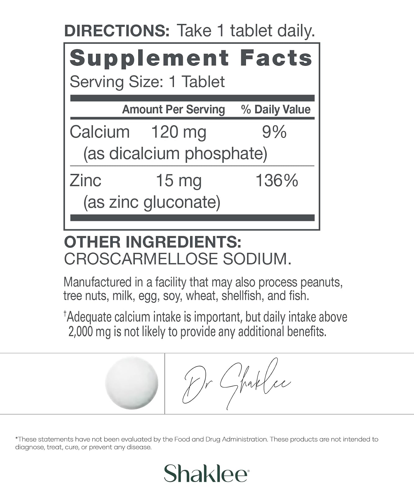 Natural zinc picolinate for health
