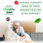 Natural zinc picolinate supplement