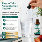 Natural zinc solution for overall vitality