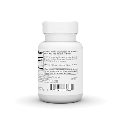 Natural zinc supplement for Canadians