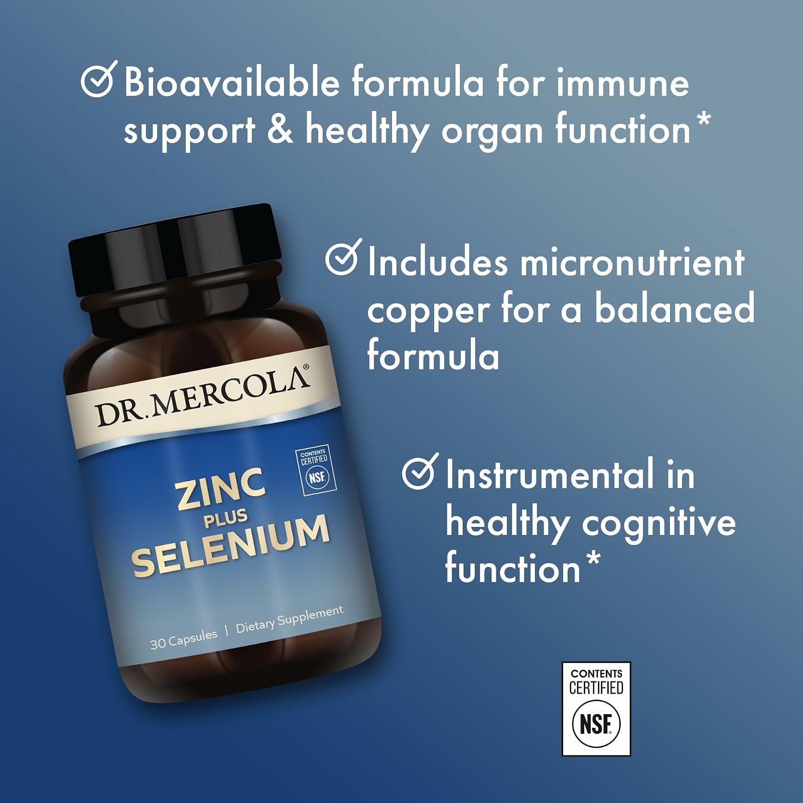 Natural zinc supplement for health