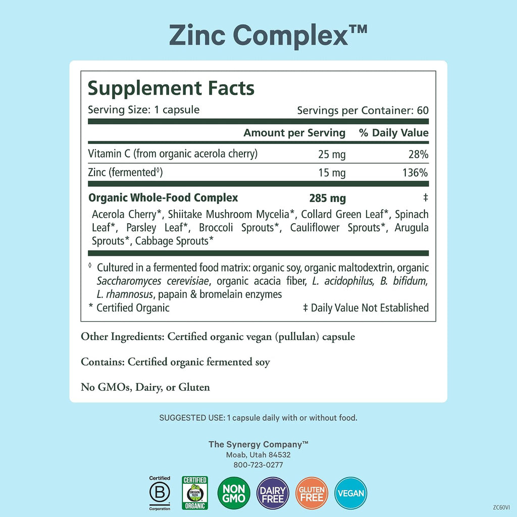 natural zinc supplement for immunity