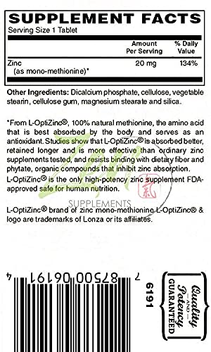 natural zinc supplement for immunity