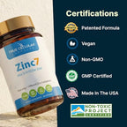 Natural zinc supplement for vitality