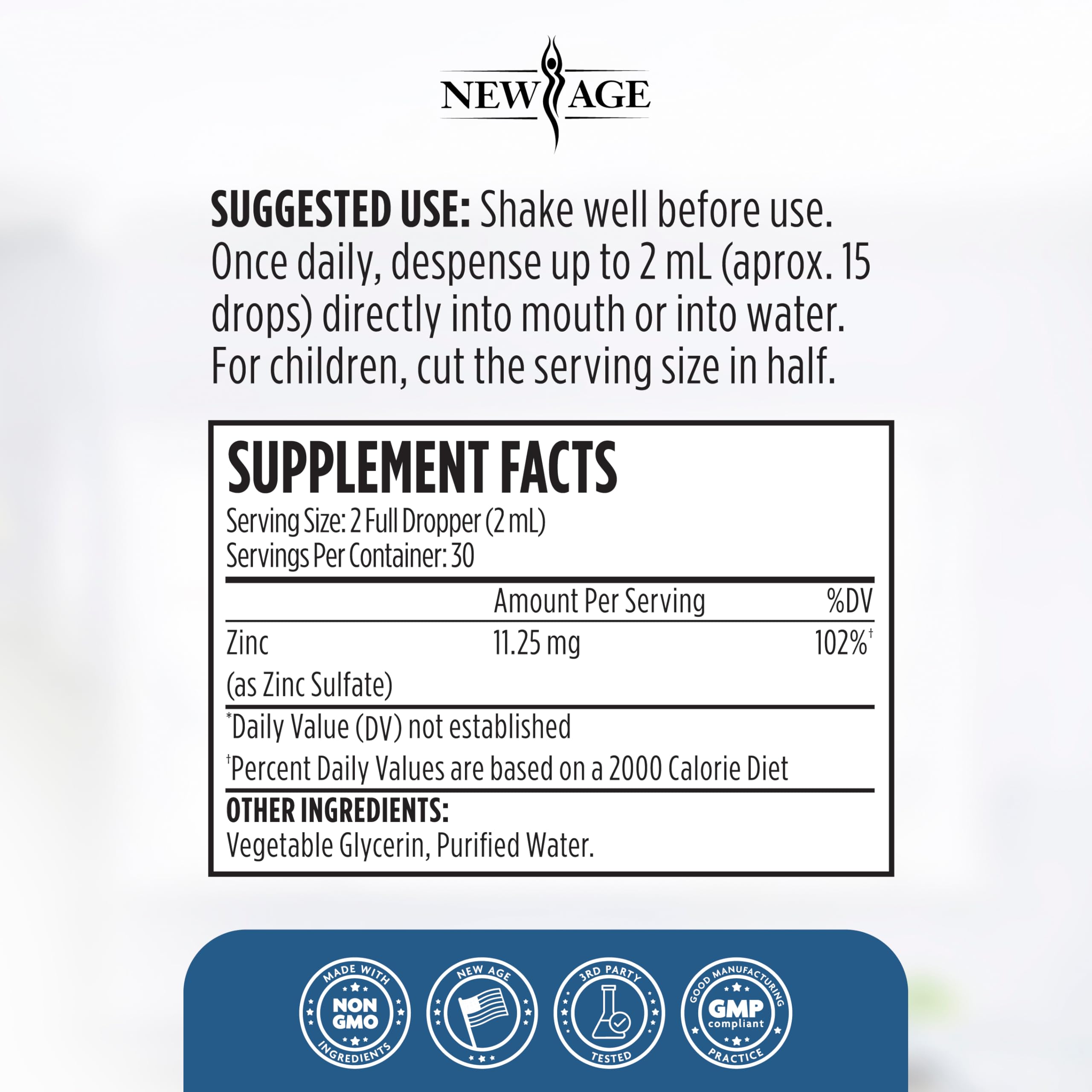 natural zinc supplement for vitality