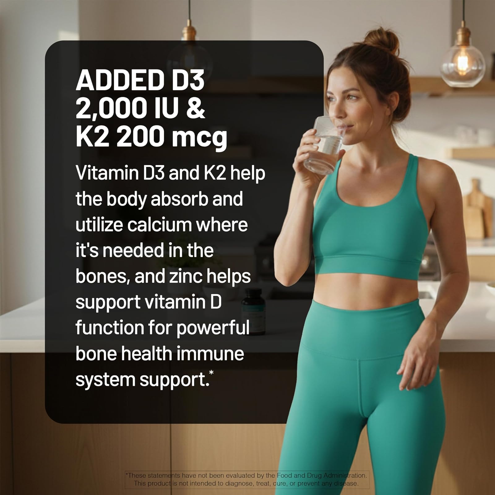 Natural zinc supplement for wellness