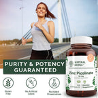Natural zinc supplement for wellness