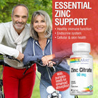 Natural zinc supplement for wellness
