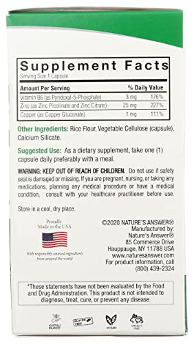 natural zinc support for vitality