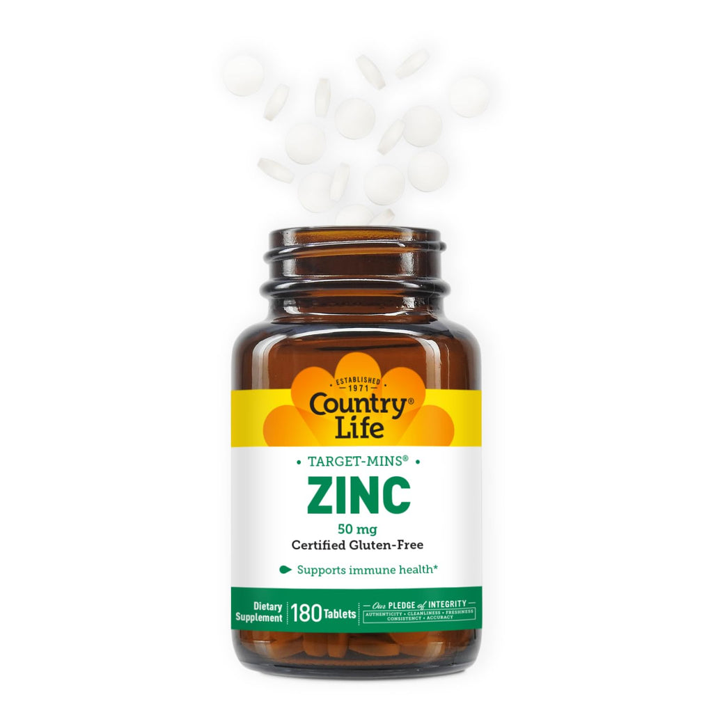 Natural zinc tablets for overall health