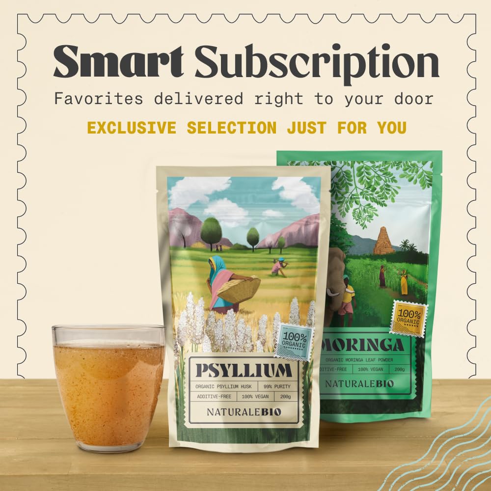 NaturaleBio organic fiber for smoothies
