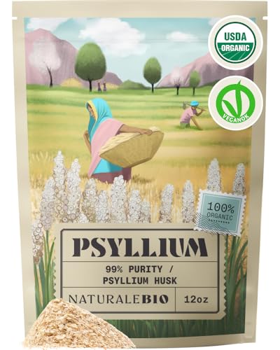 naturaleBio psyllium for healthy gut