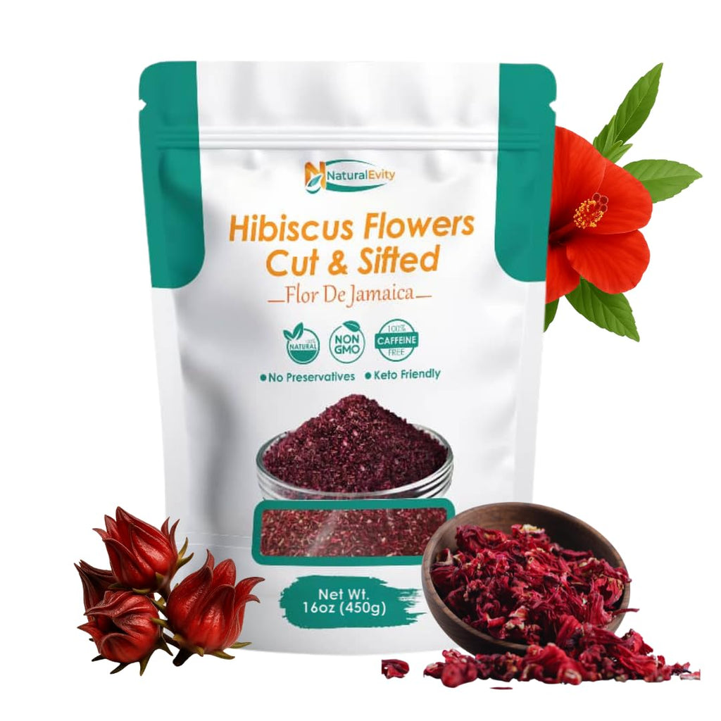 NaturalEvity hibiscus tea loose leaf