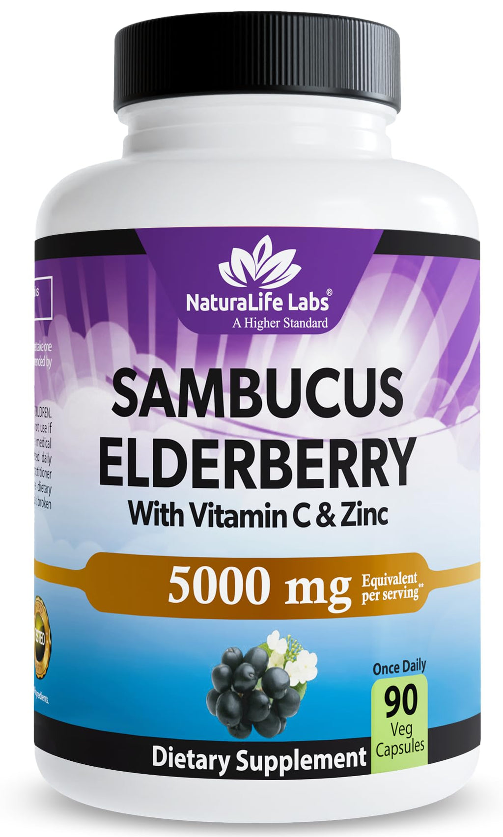 NaturaLife elderberry capsules for immunity
