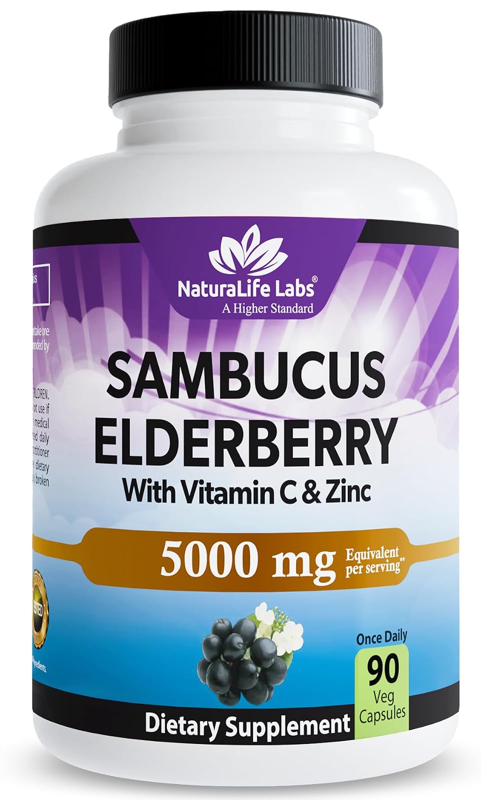 NaturaLife Labs elderberry capsules