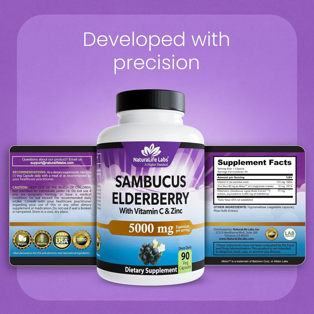 NaturaLife Labs elderberry for kids
