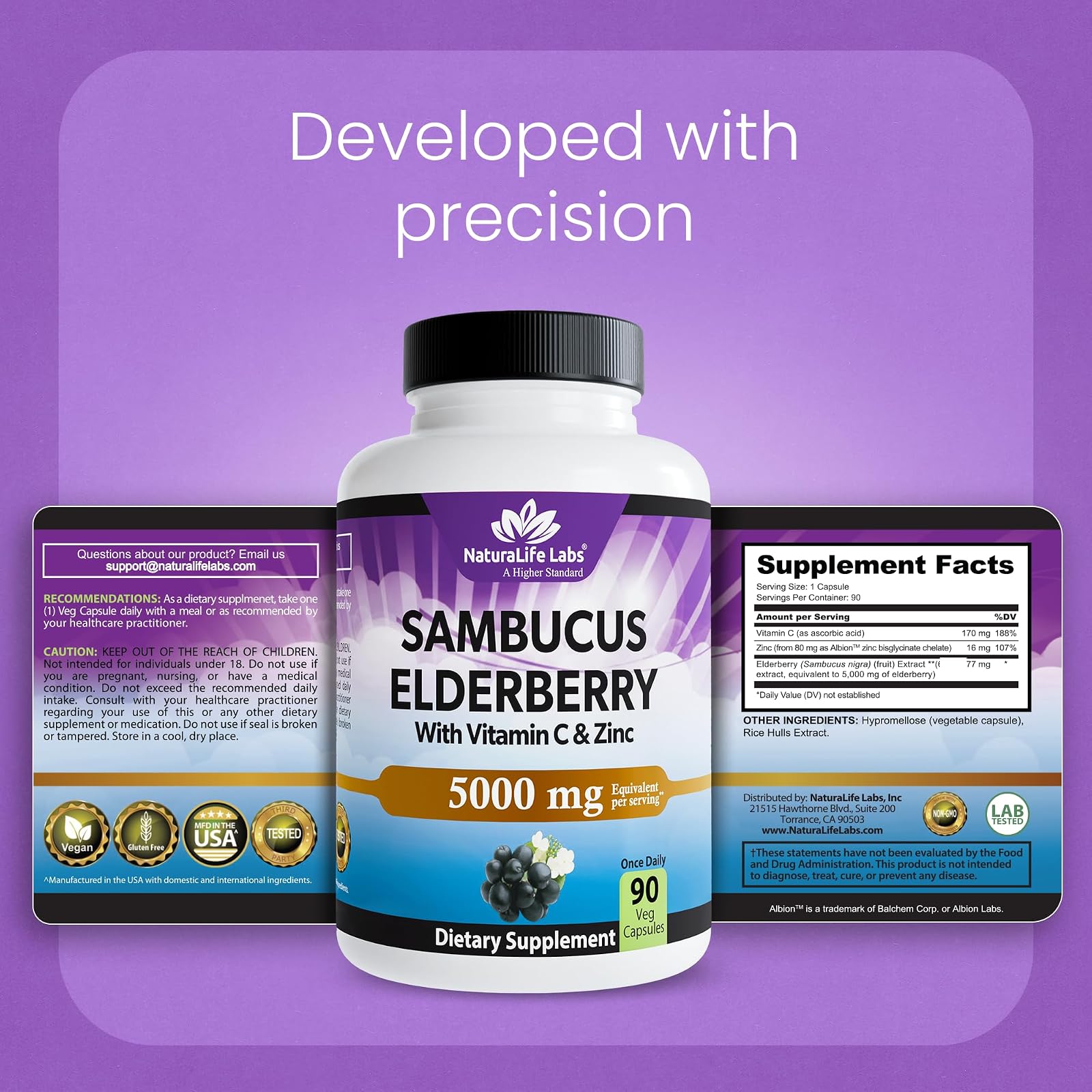NaturaLife Labs elderberry for kids