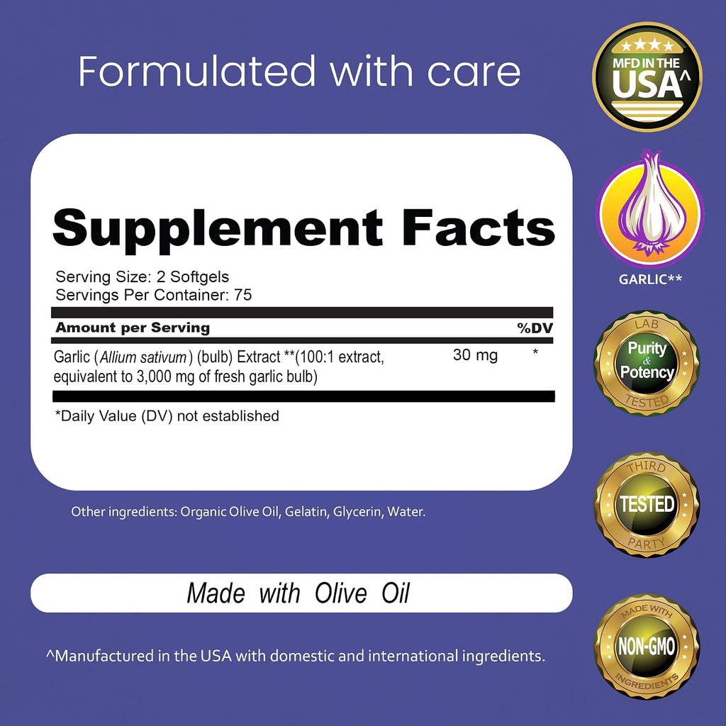 NaturaLife Labs garlic health benefits