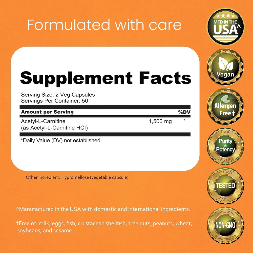 NaturaLife Labs l-carnitine supplement
