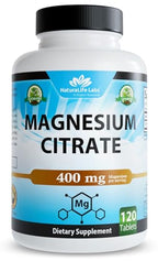 NaturaLife Labs magnesium citrate tablets