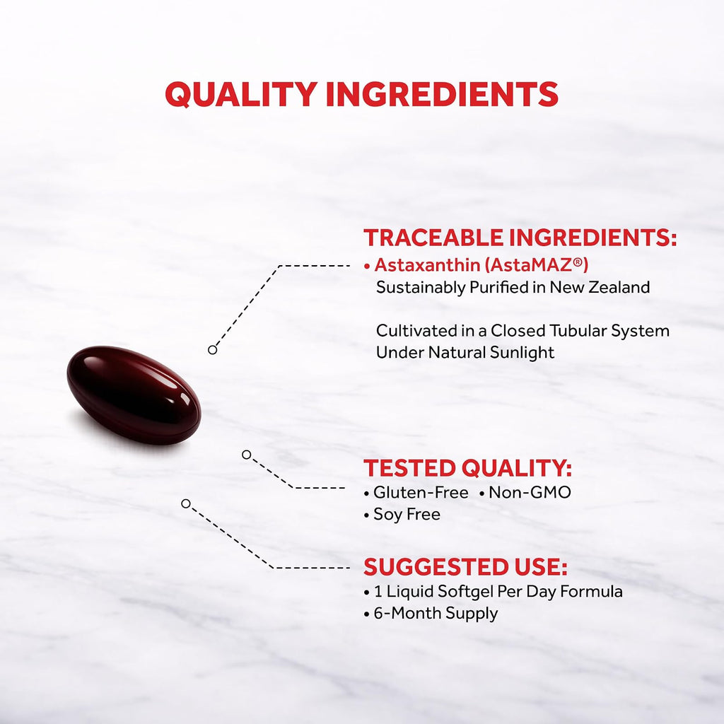 Naturalis Astaxanthin supports skin health