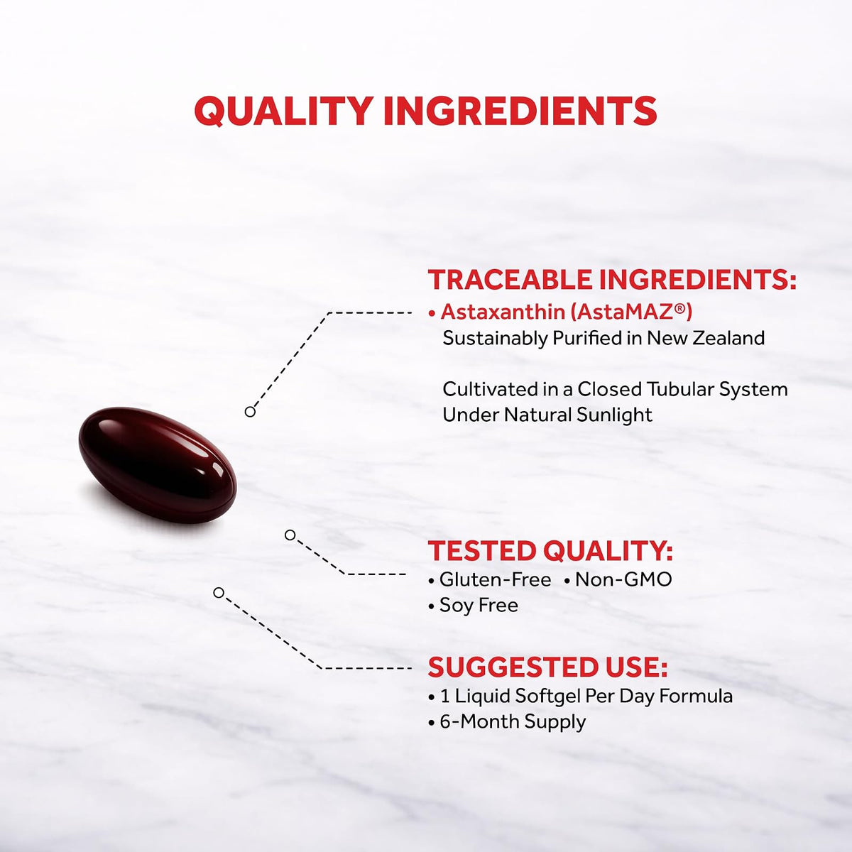 Naturalis Astaxanthin supports skin health
