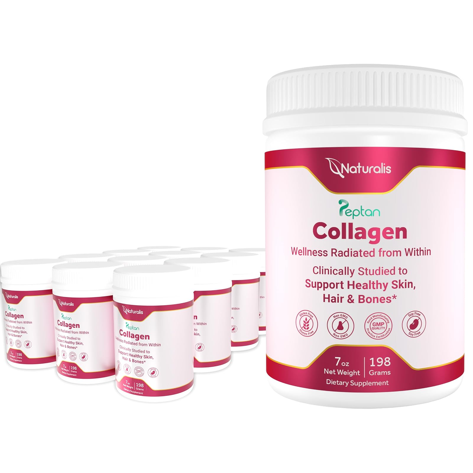 Naturalis collagen peptides for skin