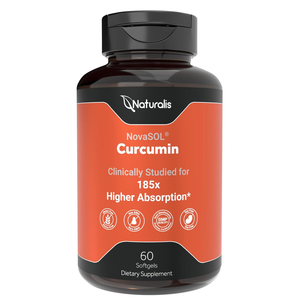 Naturalis Curcumin softgels for inflammation