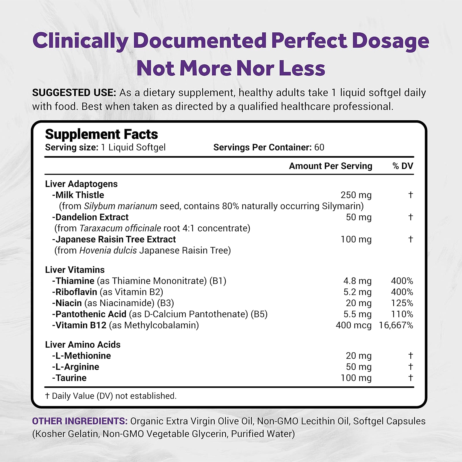 Naturalis milk thistle softgels for liver health
