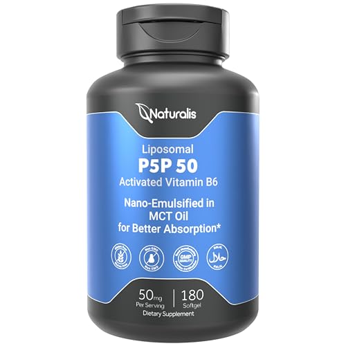 Naturalis P-5-P vitamin B6 softgels